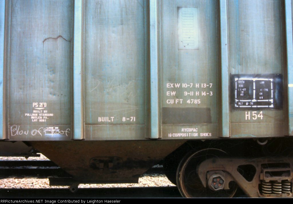 CR 888978 stencil details